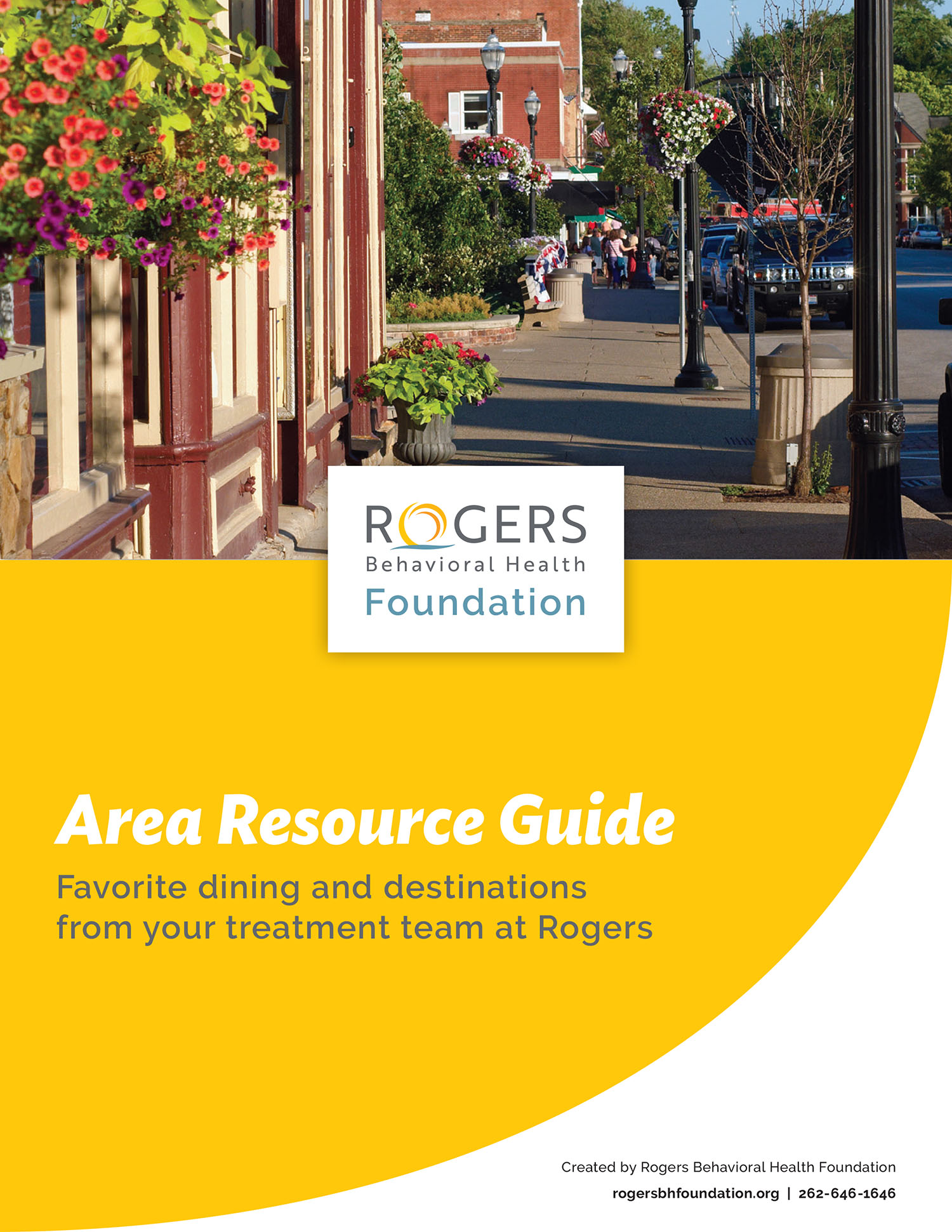 WI Area Guide - Rogers Behavioral Health Foundation